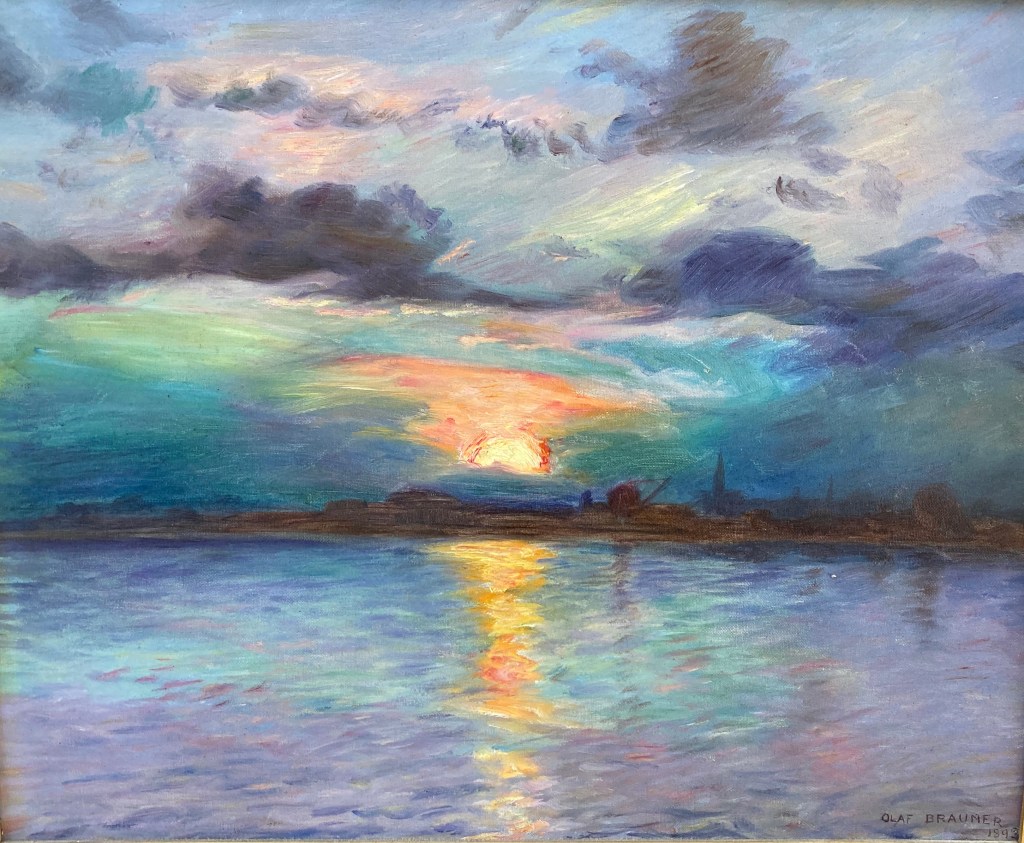 Isles of Shoals, Portsmouth, Impressionist Olaf Brauner 1893 : D'Antan ...