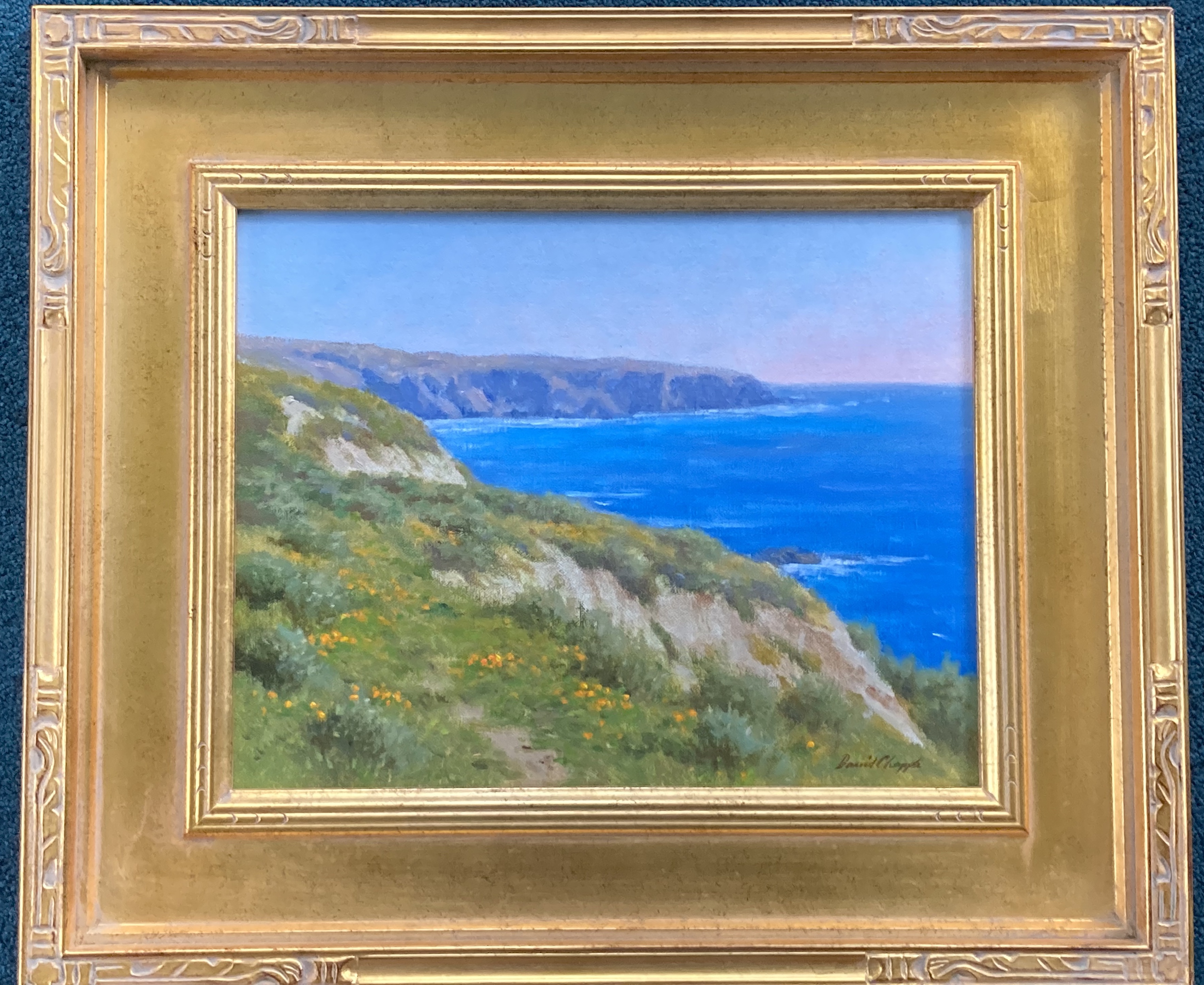 Spring Bluffs, California Impressionist David Chapple : D'Antan Art ...