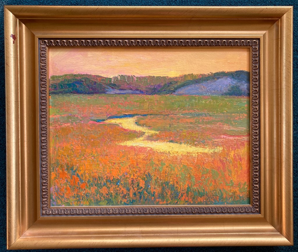 Sunset, Cape Cod Impressionist Lois Griffel : D'Antan Art & Antiques